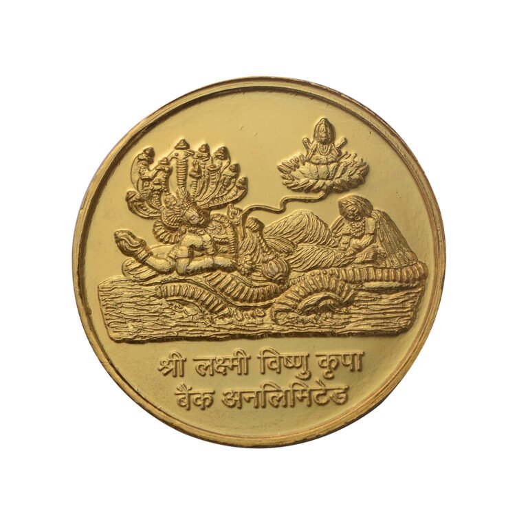 Lakshmi Vishnu Copper Coins | Lakshmi Vishnu Coins | Hindu God Coins
