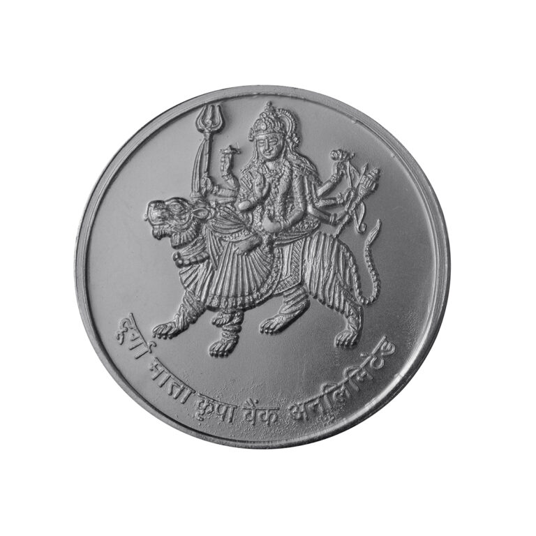 Shiv Parvati Gold Plated Coins | Parvati Shiva Coin
