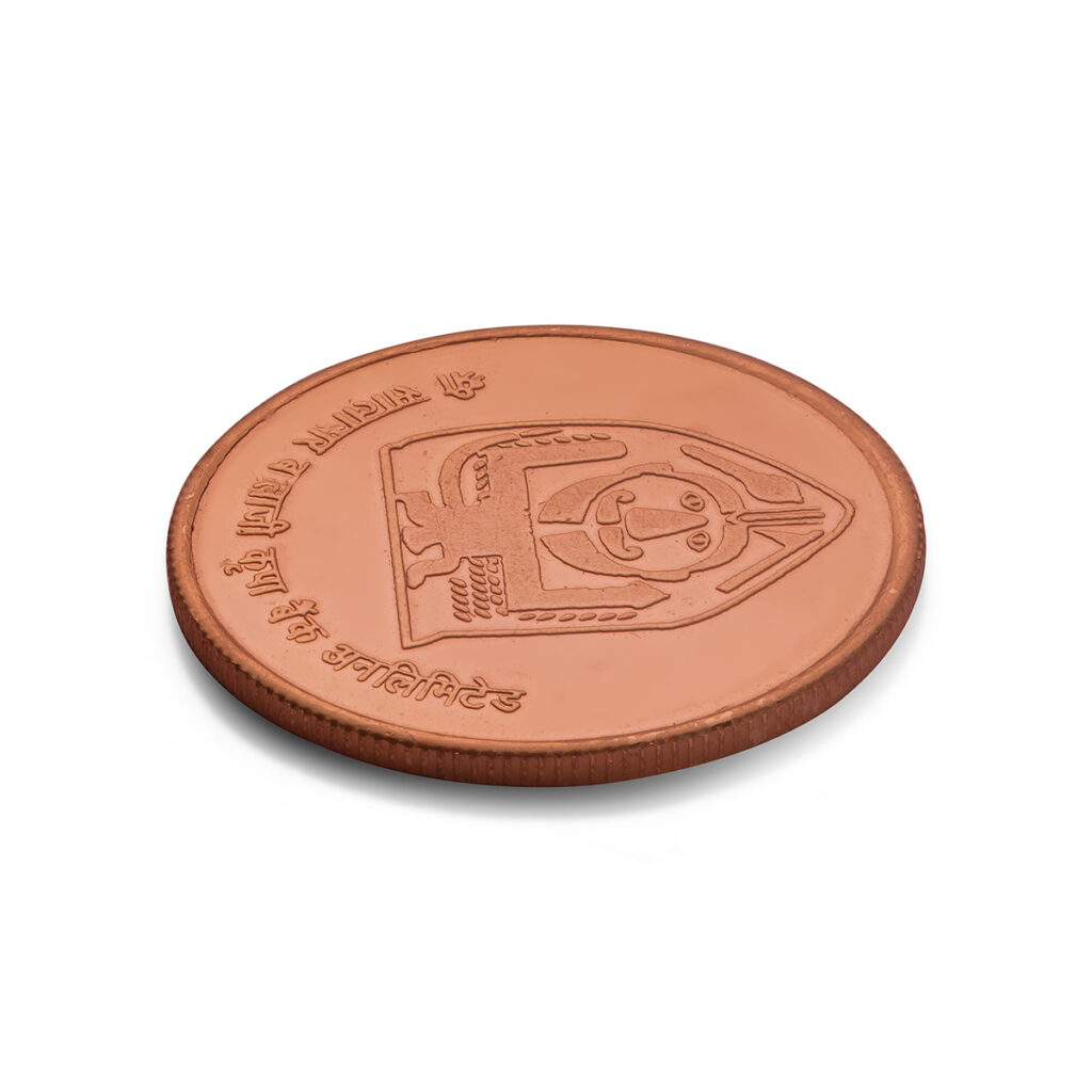 Salasar Balaji Copper Coins -Pray Everyday